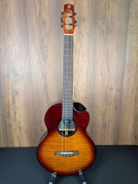 Flight Navigator All Solid Electro Acoustic Baritone Ukulele
