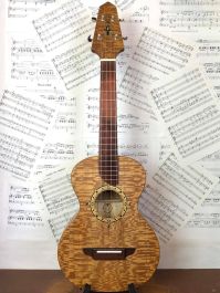 USED Rick Turner Renaissance Compass Rose Tenor Ukulele