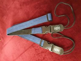 Denim Banjolele Strap | Magic Fluke Ukulele Strap