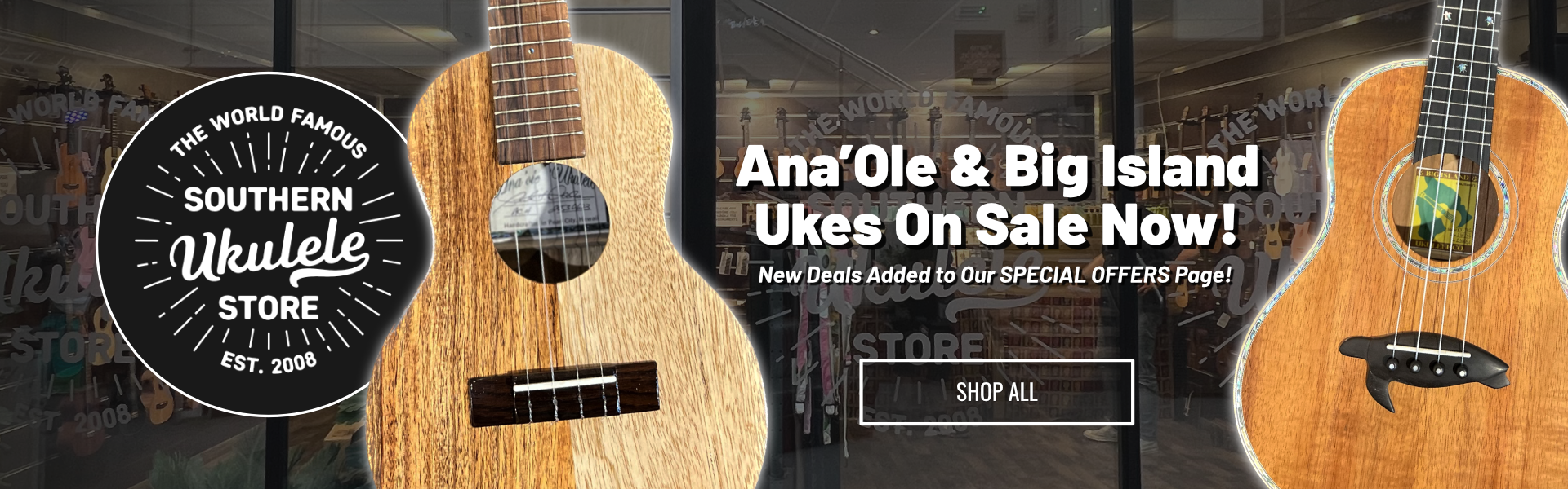 Ukuleles for Sale, Best Online Ukes Shop UK | Southern Ukulele Store