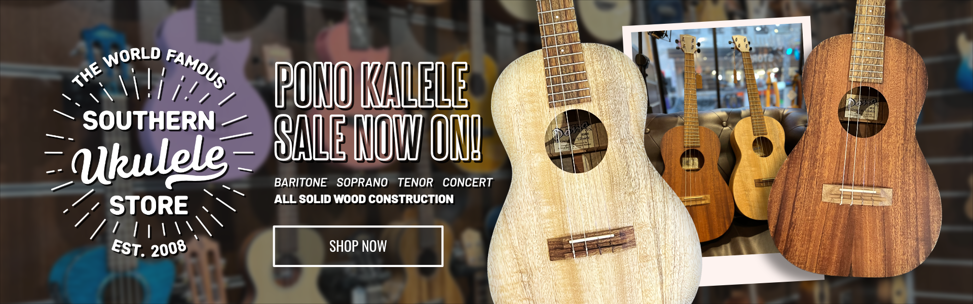 Ukuleles for Sale, Best Online Ukes Shop UK | Southern Ukulele Store